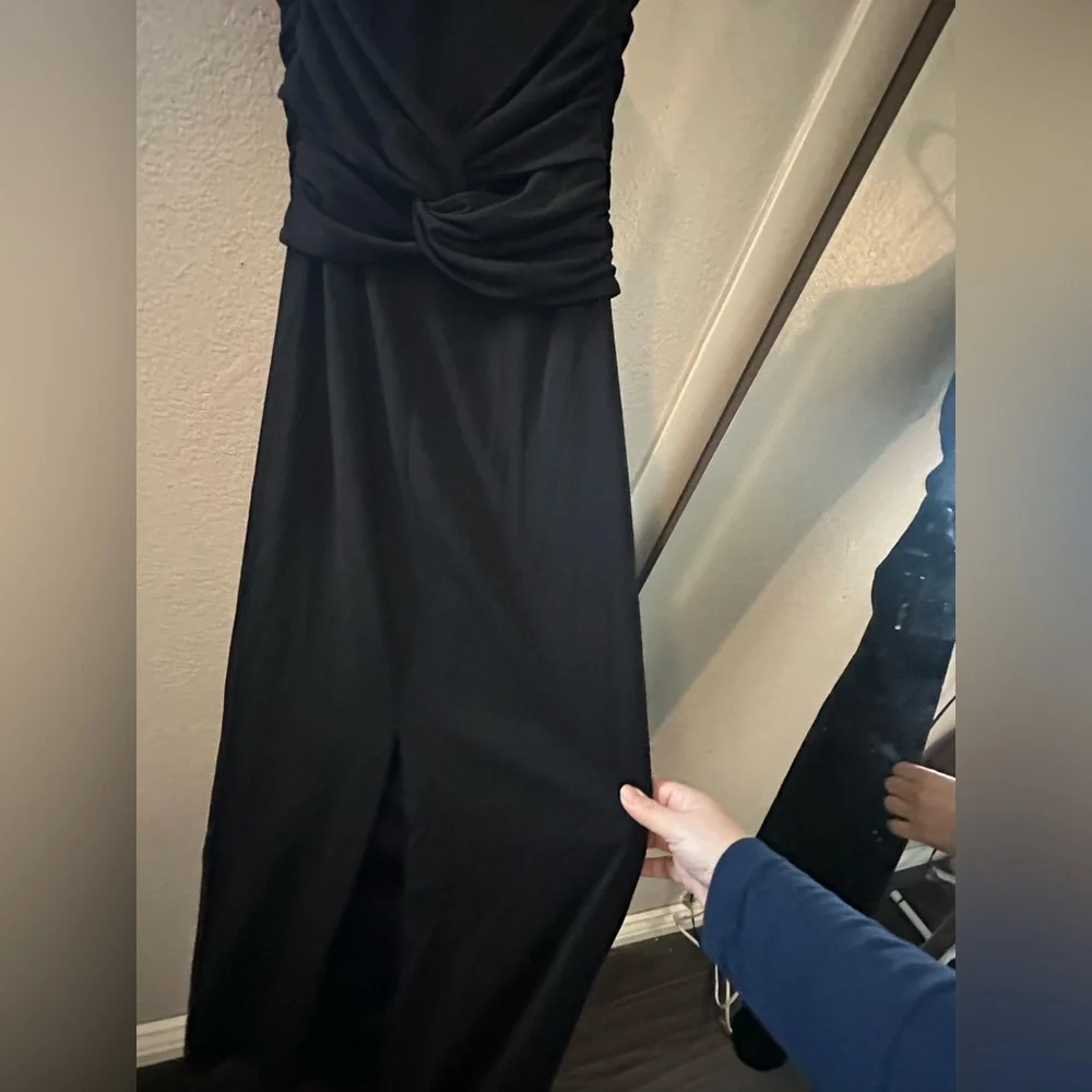 Zara | Dresses | Zara Black Backless Halter Dress | Poshmark